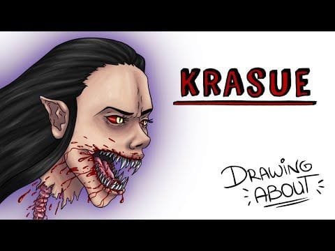 LA OSCURA LEYENDA DEL KRASUE | Draw My Life